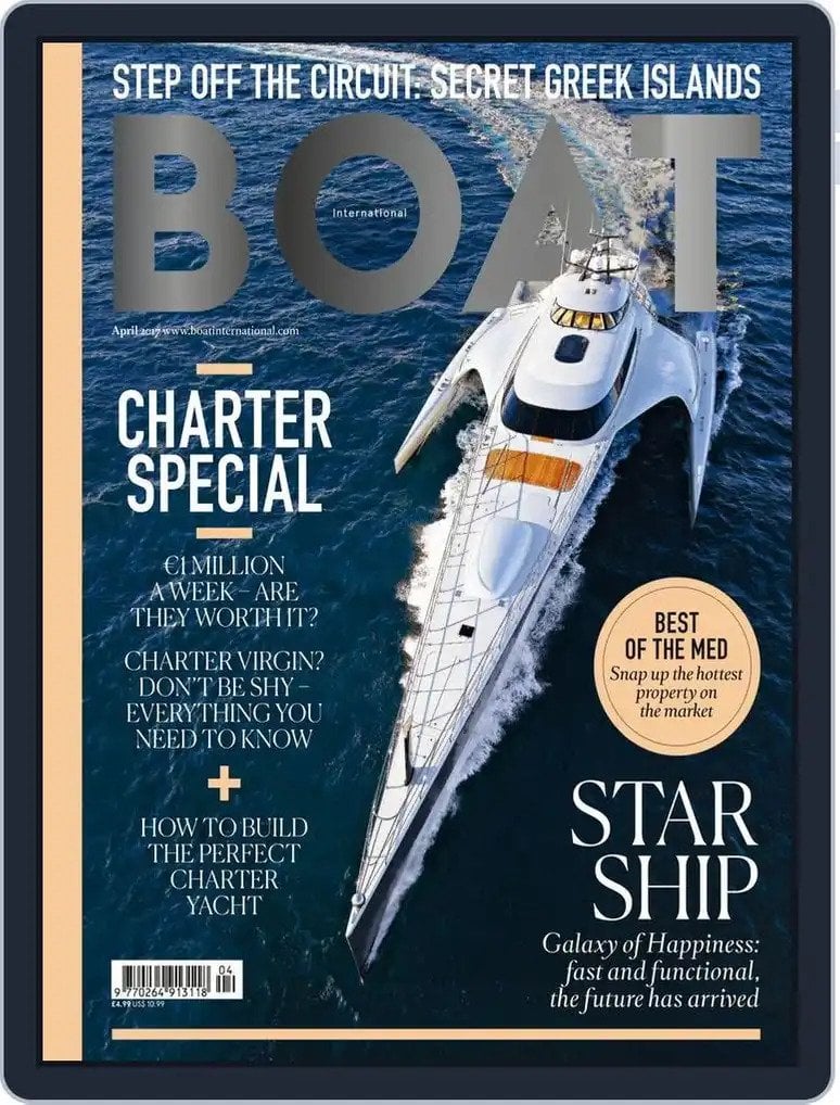 Boat International April 2017, , Star Ship! Galaxy Of Happiness: Boat International April 2017, , Star Ship! Galaxy Of Happiness: