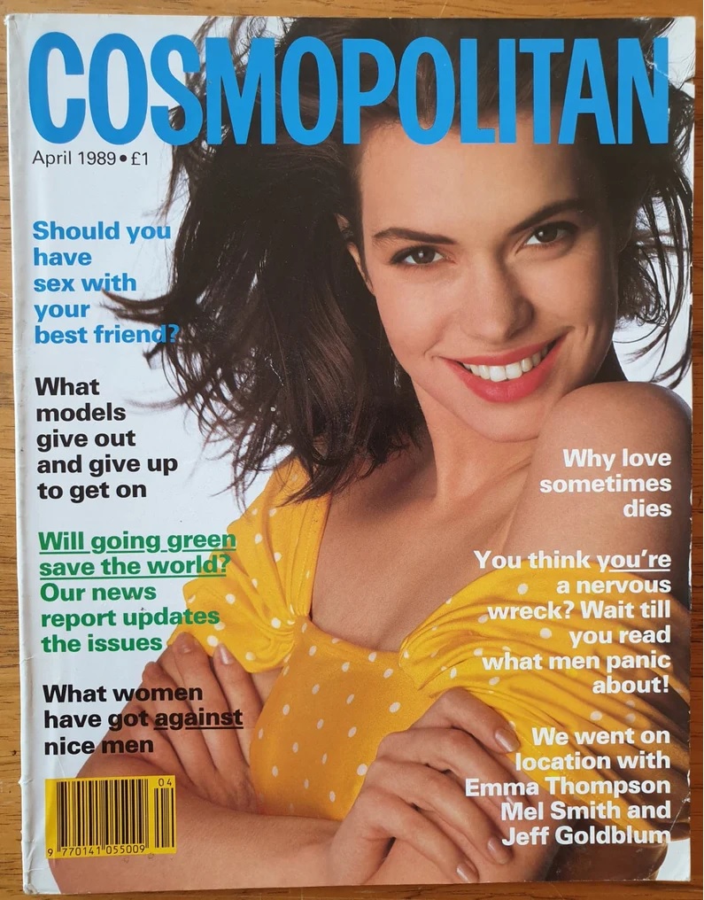 Cosmopolitan Uk April 1989 Should You Have Sex With Your Best