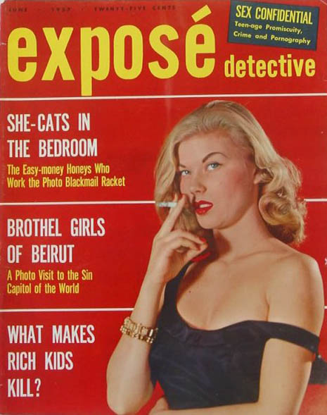 Exposé Detective June 1957, , Sex Confidential Teen-Age Promiscu Exposé Detective June 1957, , Sex Confidential Teen-Age Promiscu