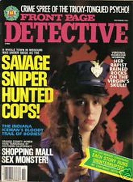 Front Page Detective November 1992 Crime Spree Of The Tricky T