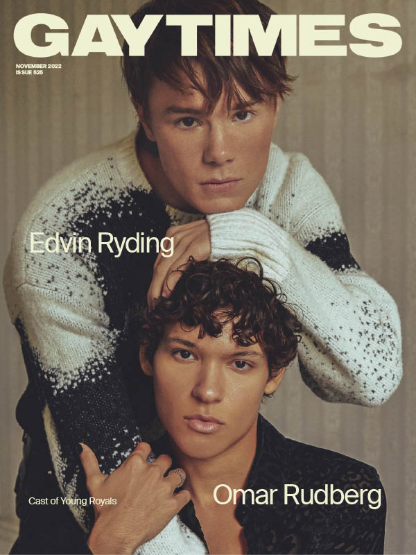 Gay Times 525 November 2022 Edvin Ryding Magazine Gay Time