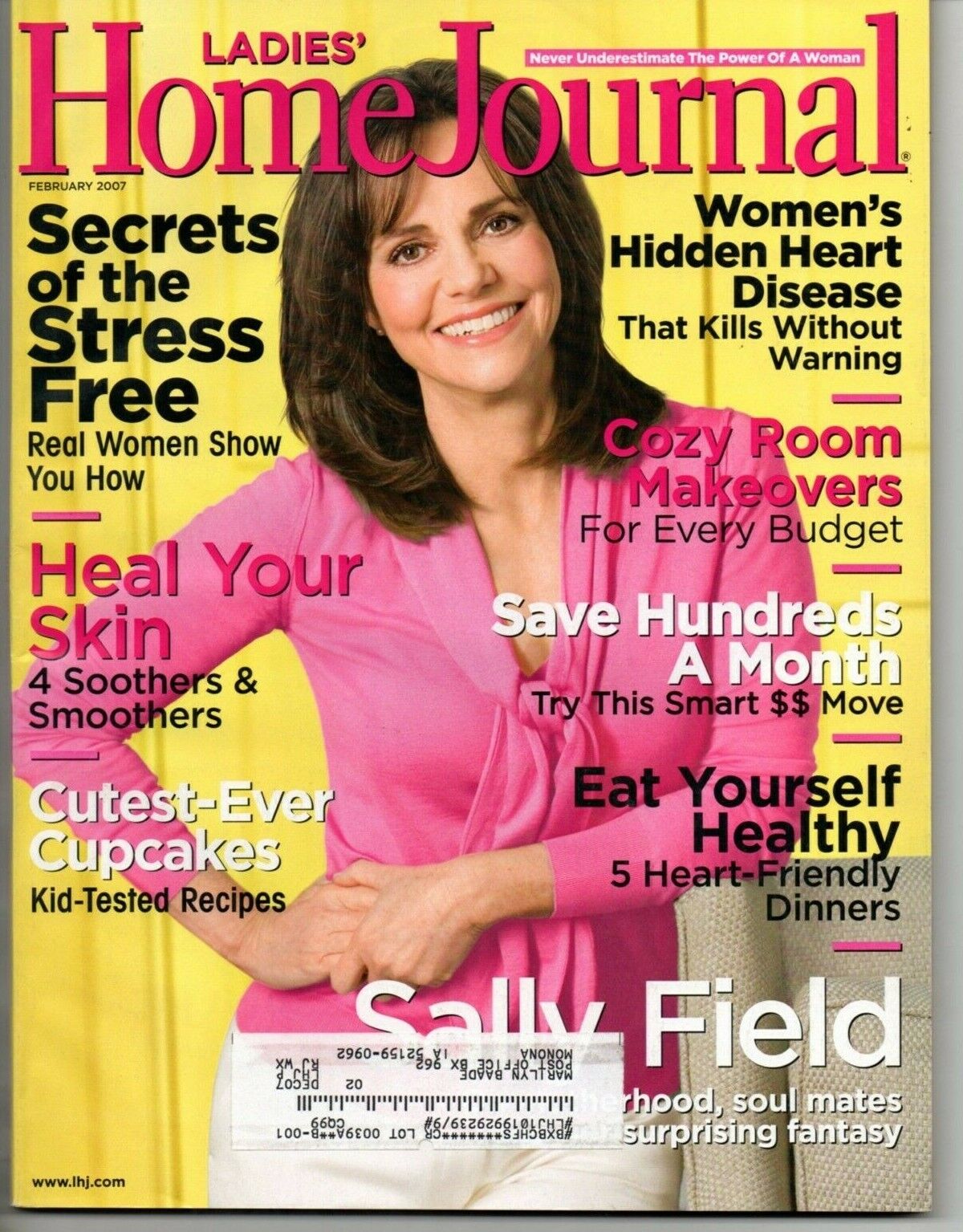 Ladies Home Journal February 2007, , Magazine, Journal Feb 2007 Ladies Home Journal February 2007, , Magazine, Journal Feb 2007