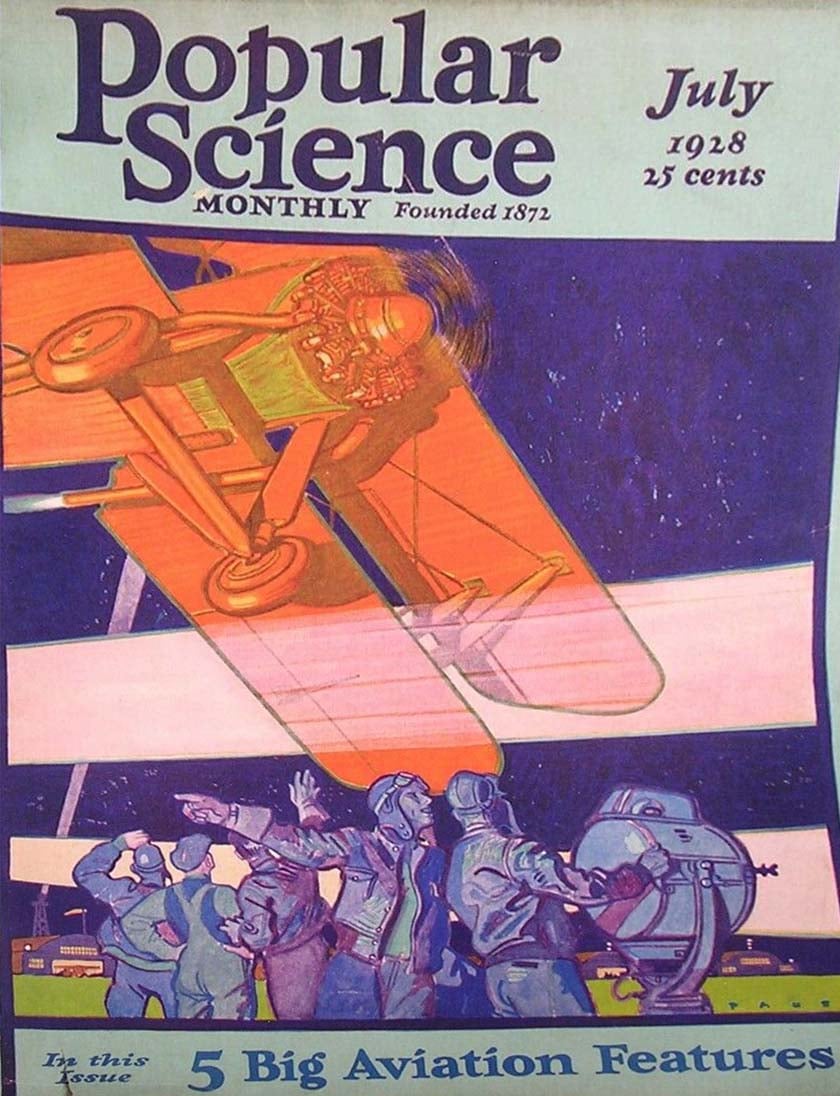 Popular Science July 1928 July 1928 25 Cents Magazine Science popular-science-july-1928-july-1928-25-cents-magazine-science