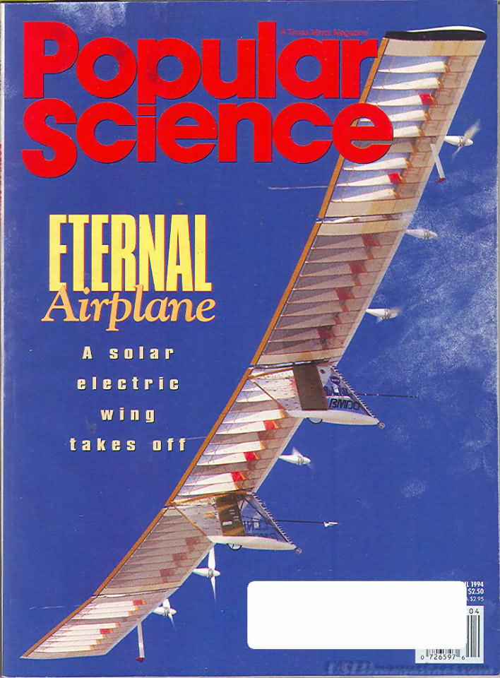 Popular Science April 1994 Magazine Science Apr 1994 popular-science-april-1994-magazine-science-apr-1994