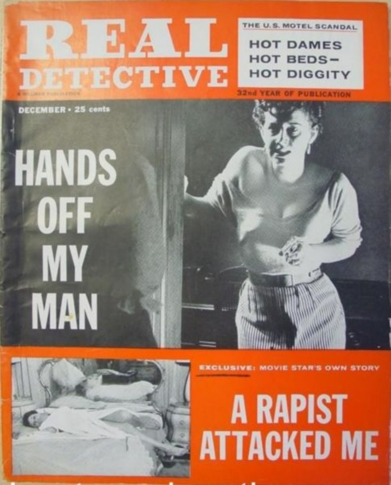 Real Detective 8 December 1956 The U S Motel Scandal Hot