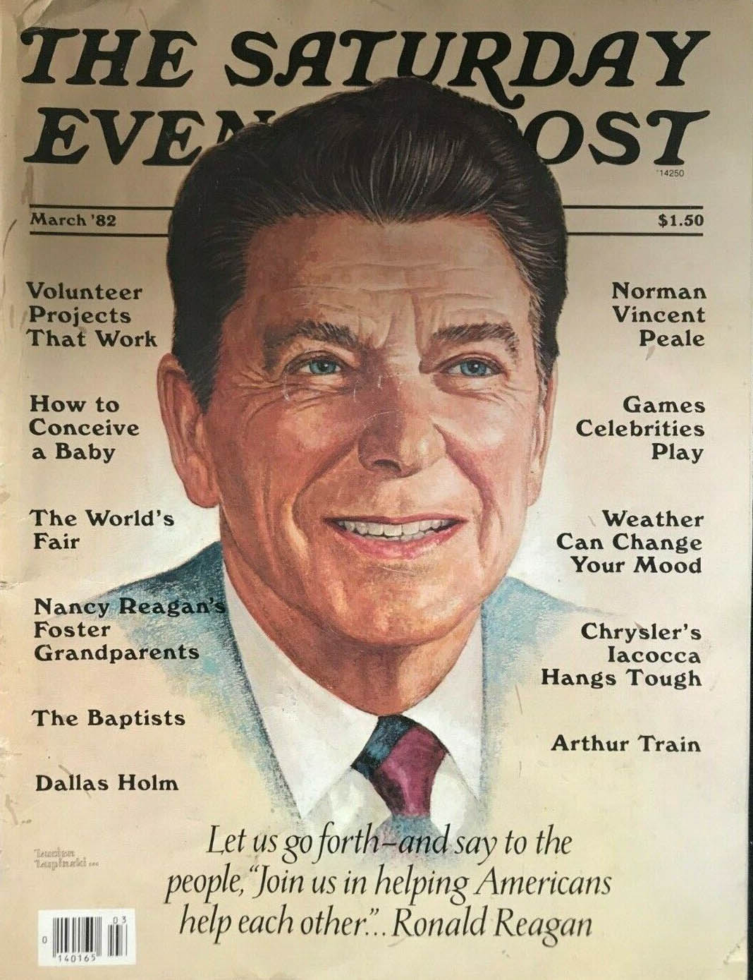 Saturday Evening Post March 1982 Volunteer Projects That Work
