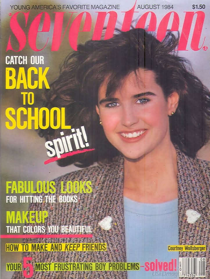 Seventeen August 1984 Magazine Back Issue Seventeen Aug 1984 seventeen-august-1984-magazine-back-issue-seventeen-aug-1984