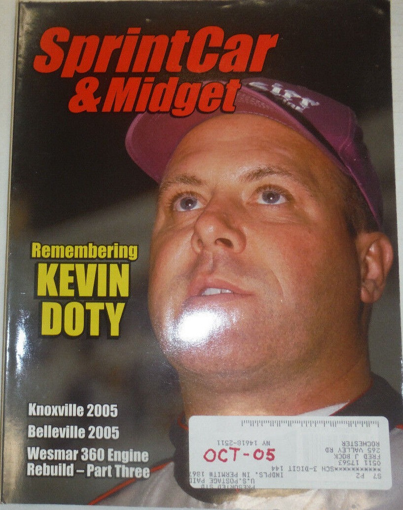 Sprint Car And Midget October 2005 Remembering Kevin Doty M