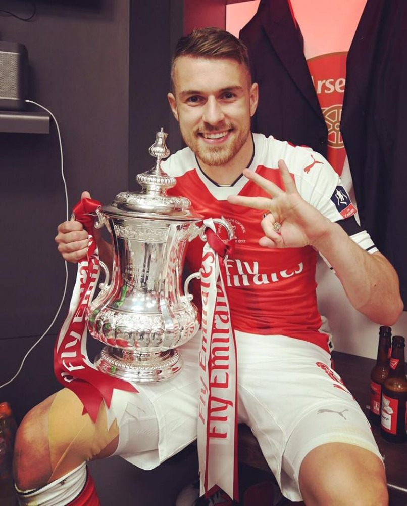 Aaron Ramsey Photograph Poster Print This Picture Of Aaron Ram