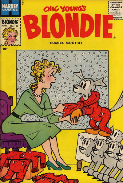Blondie 124 Comic Book Blondie 124