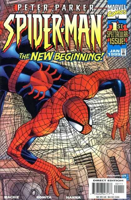 Peter Parker: Spider-man Comic Book Database Wonderclub